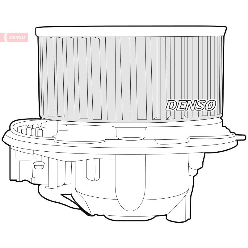 Вентилятор отопления печки для автомобиля, DENSO DEA32003 (1 шт.)