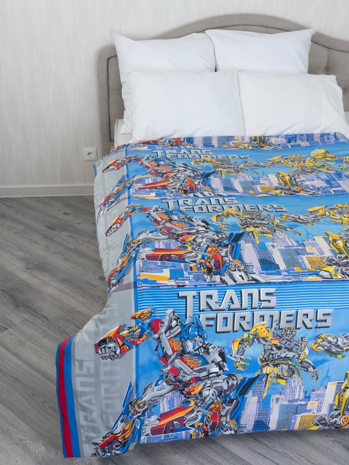 Пододеяльник 147х215 детский полуторный, хлопок 100%, интетекс