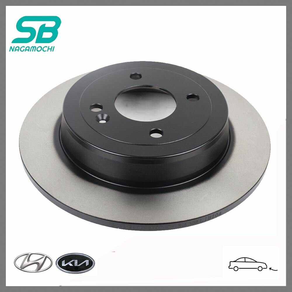 Диск тормозной передний SB NAGAMOCHI BR11109T для а/м Hyundai Tucson (LM), KIA Sportage (SL) 280х26