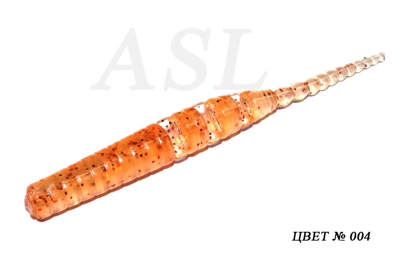 Силиконовая приманка ASL "Джава" цвет №004, L- 5см (2"), 12шт/уп