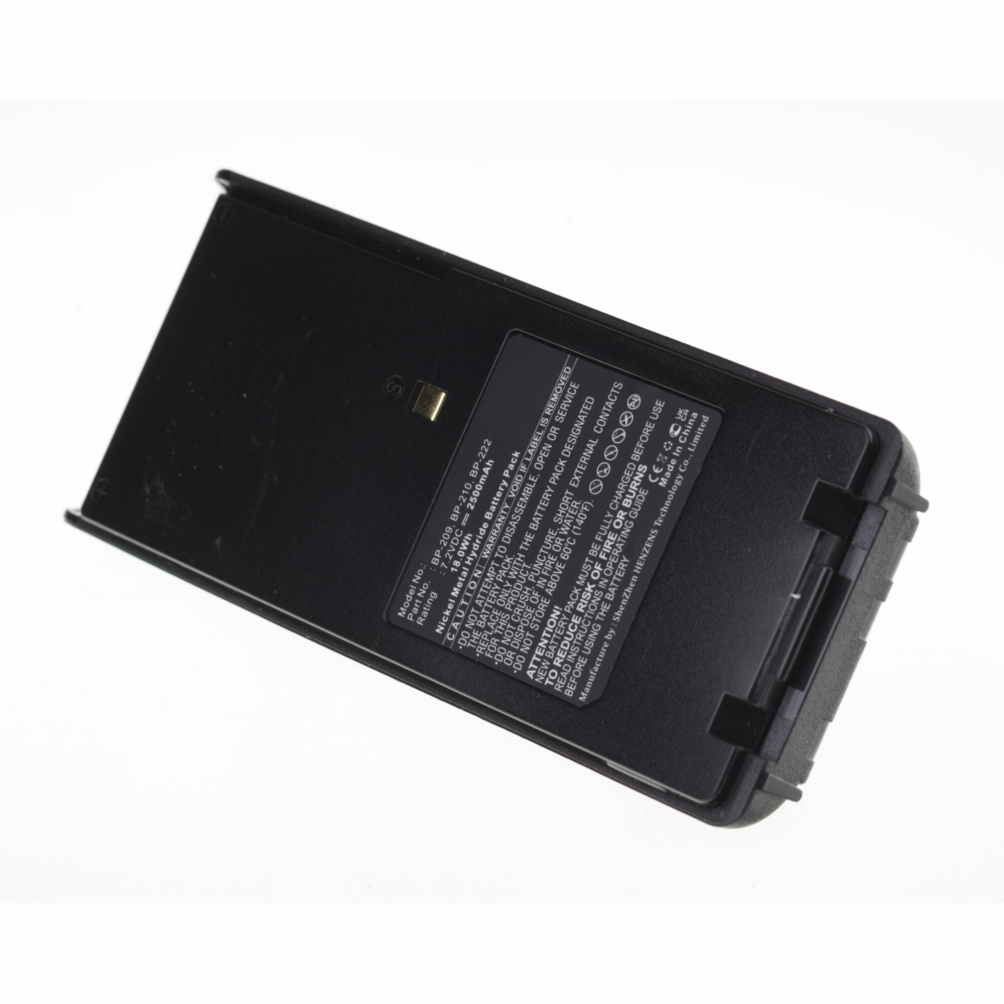 Аккумуляторная батарея iBatt 2500mAh для радиостанций Icom BP-209, BP-210N