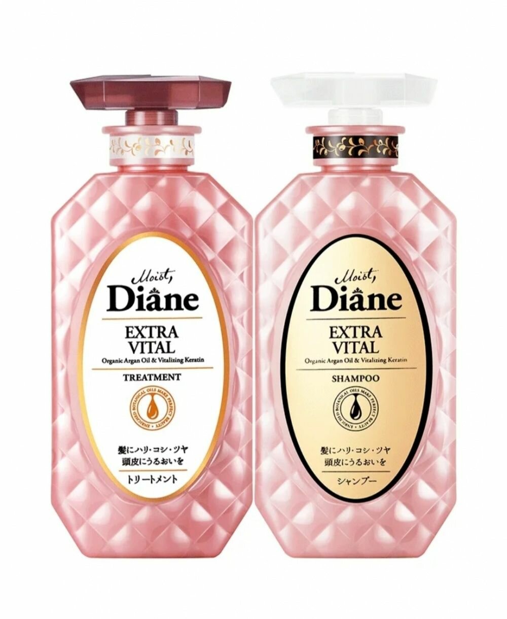 Набор средств по уходу за волосами Moist Diane Шампунь+Бальзам Уход за кожей головы 2*450 мл