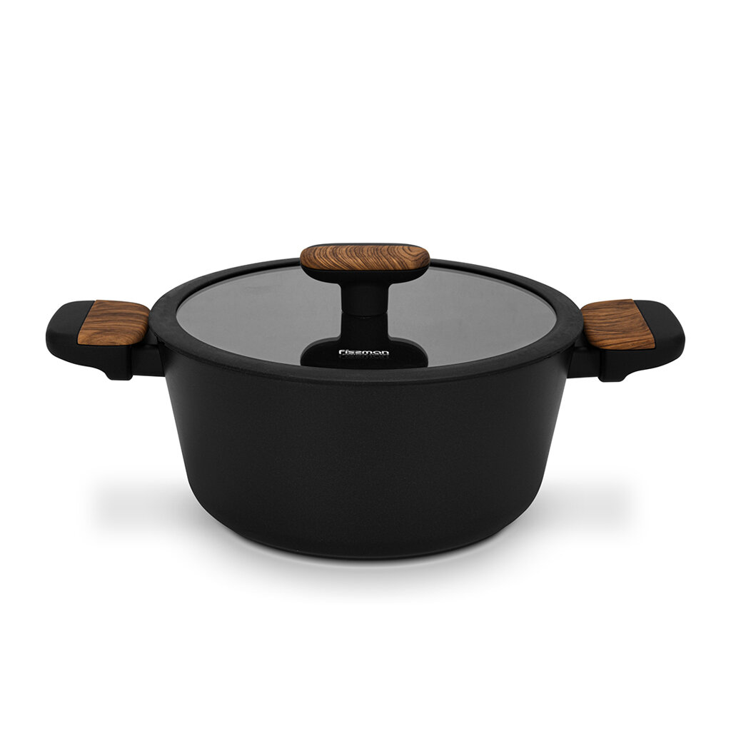 Кастрюля антипригарная 22 см / 3,36 л индукция Feorella