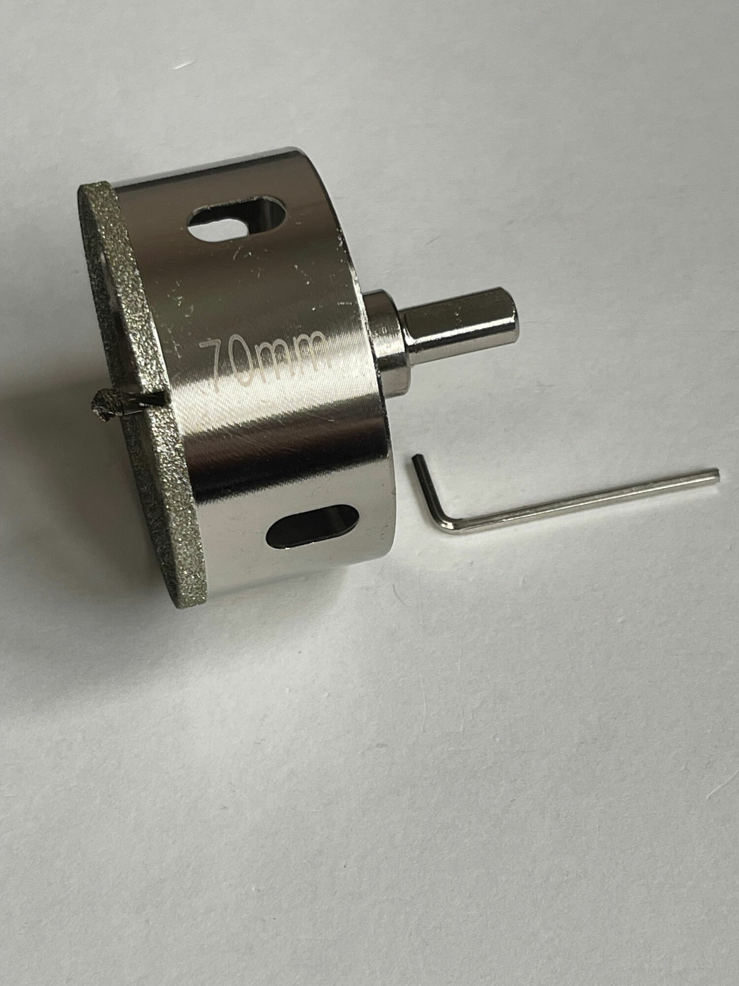 Коронка алмазная по керамограниту 70мм спец