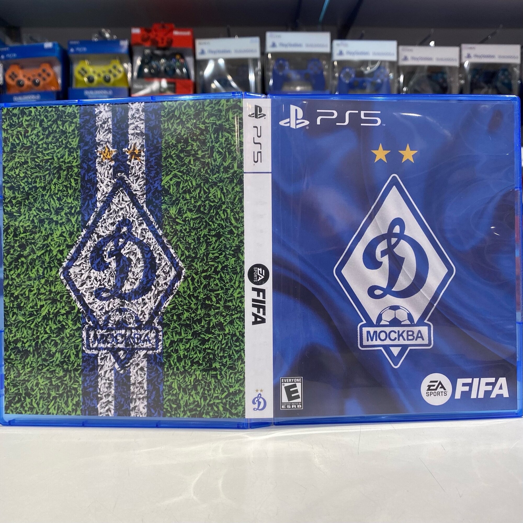 Эксклюзивная обложка PS5 для FIFA Dinamo №1