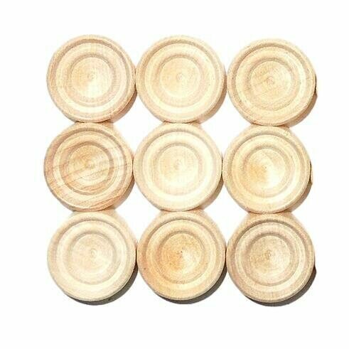 Набор фишек для нард d-2 см, с кубиками, дерево