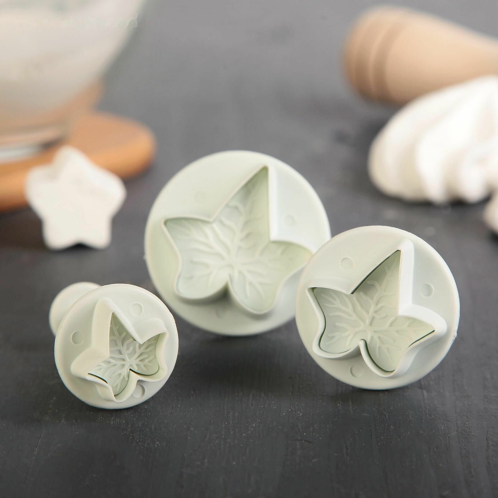 Набор плунжеров кондитерских, 3 шт