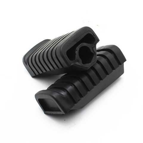 Резинка подножки водителя для мопеда Альфа , Delta, Zodiak, (пара)