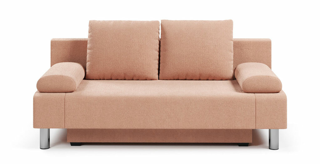 Диван-кровать Парма, 200х90х90 см, механизм Еврокнижка, мягкие подлокотники