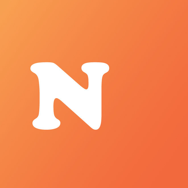 Буква N из акрила для вывесок 7 см / шрифт 1 белый