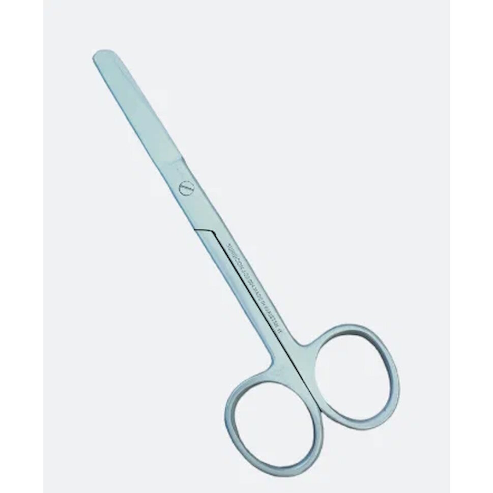 Ножницы медицинские Surgicon J-22-004, сталь, длина 14 см, серебристый