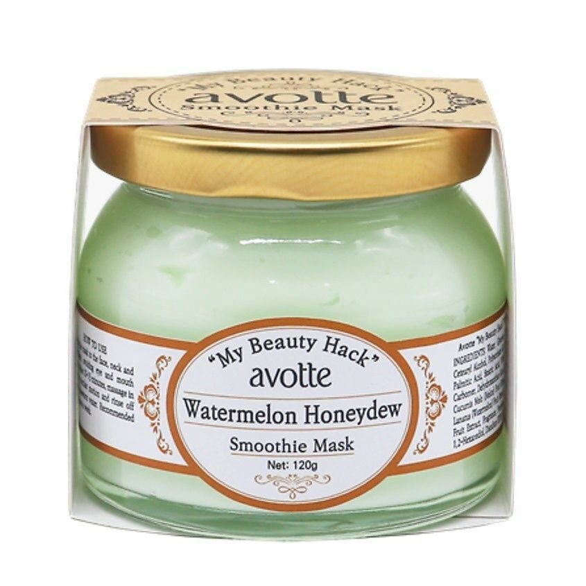 AVOTTE Маска для лица смываемая арбузная (Watermelon Honeydew Smoothie Mask) 120 г