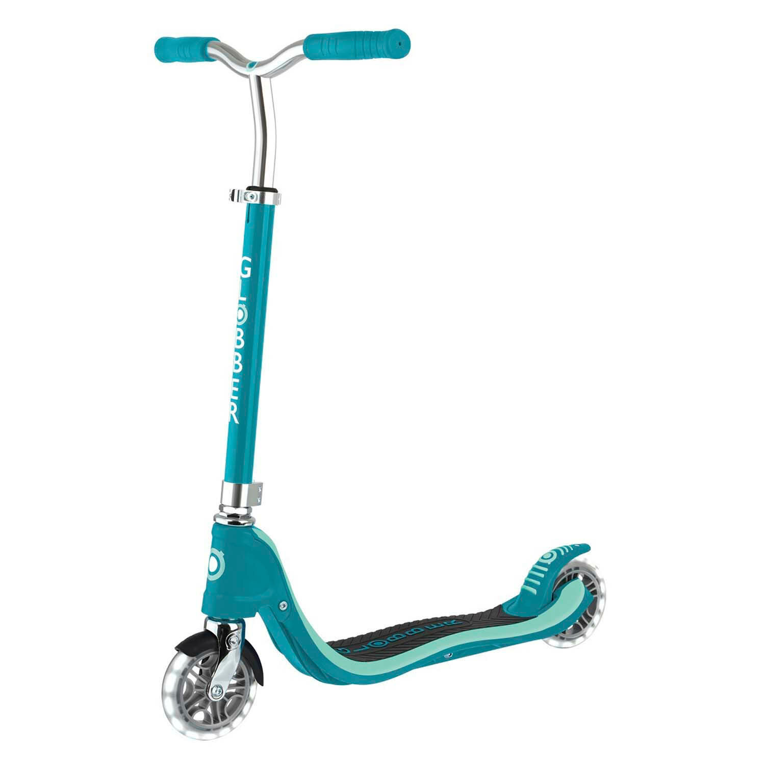 Самокат детский Globber Flow 125 Lights V2 Бирюзовый