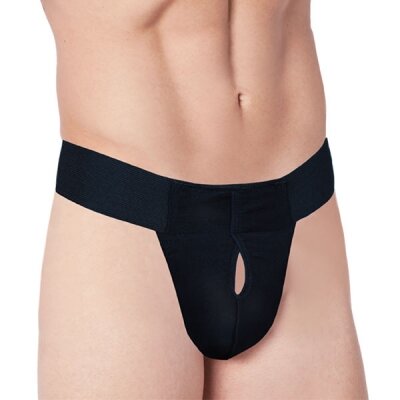 Бандаж паховый грыжевой суспензорий Крейт Б-461, размер 2, черный