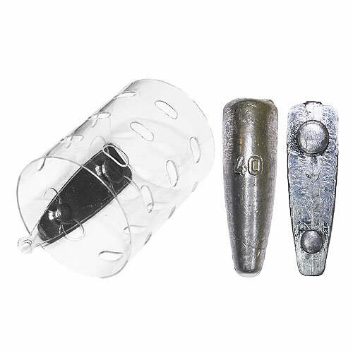 Кормушка рыболовная фидерная для летней рыбалки, снасти для мужчин подарок рыбаку, для ловли рыбы карпа, карася на удочки или спининг донка, 90мл 40г