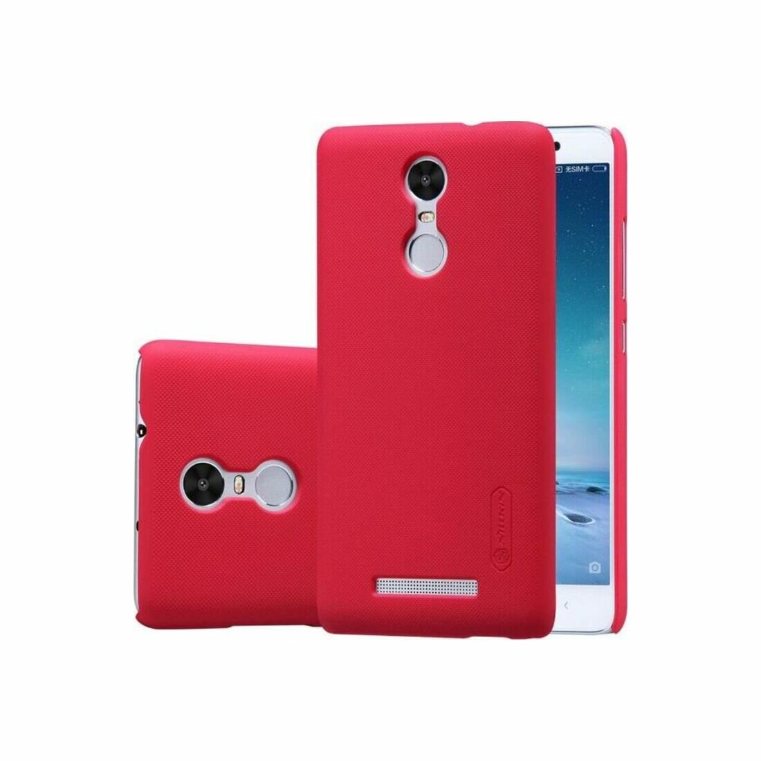 Пластиковый чехол для Xiaomi Redmi Pro красный (Nillkin)