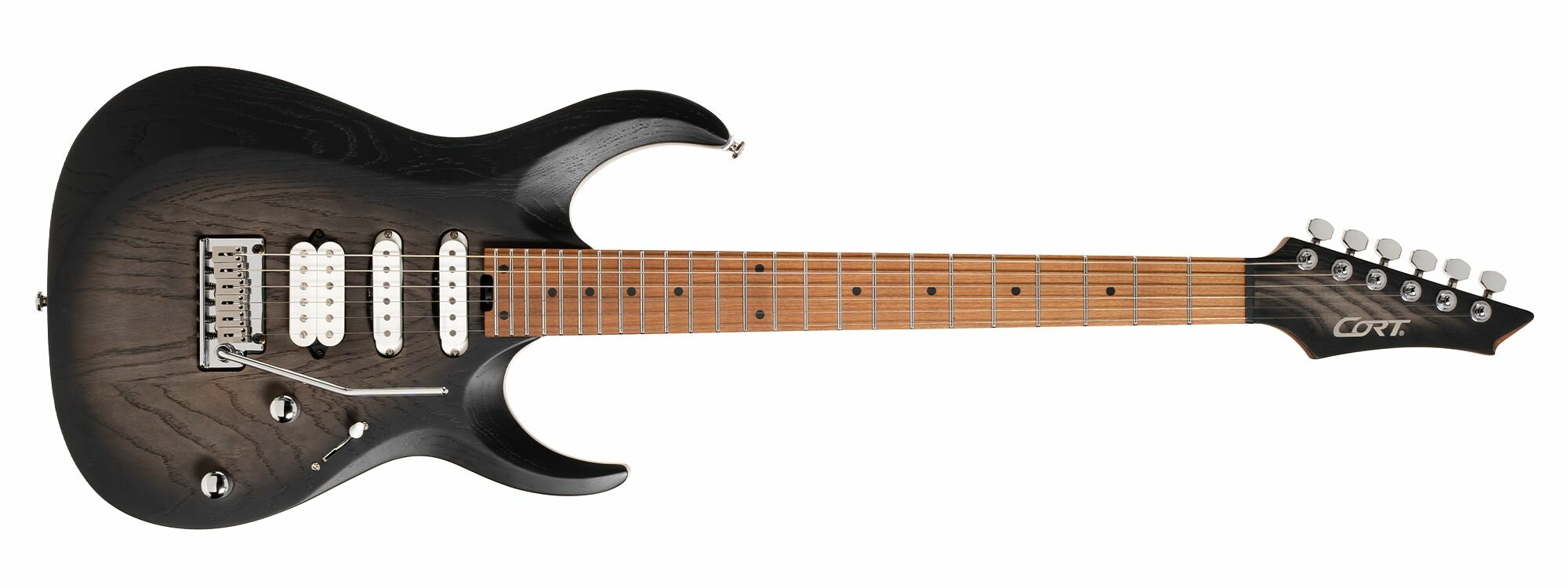 Электрогитара Cort X Series X700-Triality-OPBB-WBAG Open Pore Black Burst, с чехлом