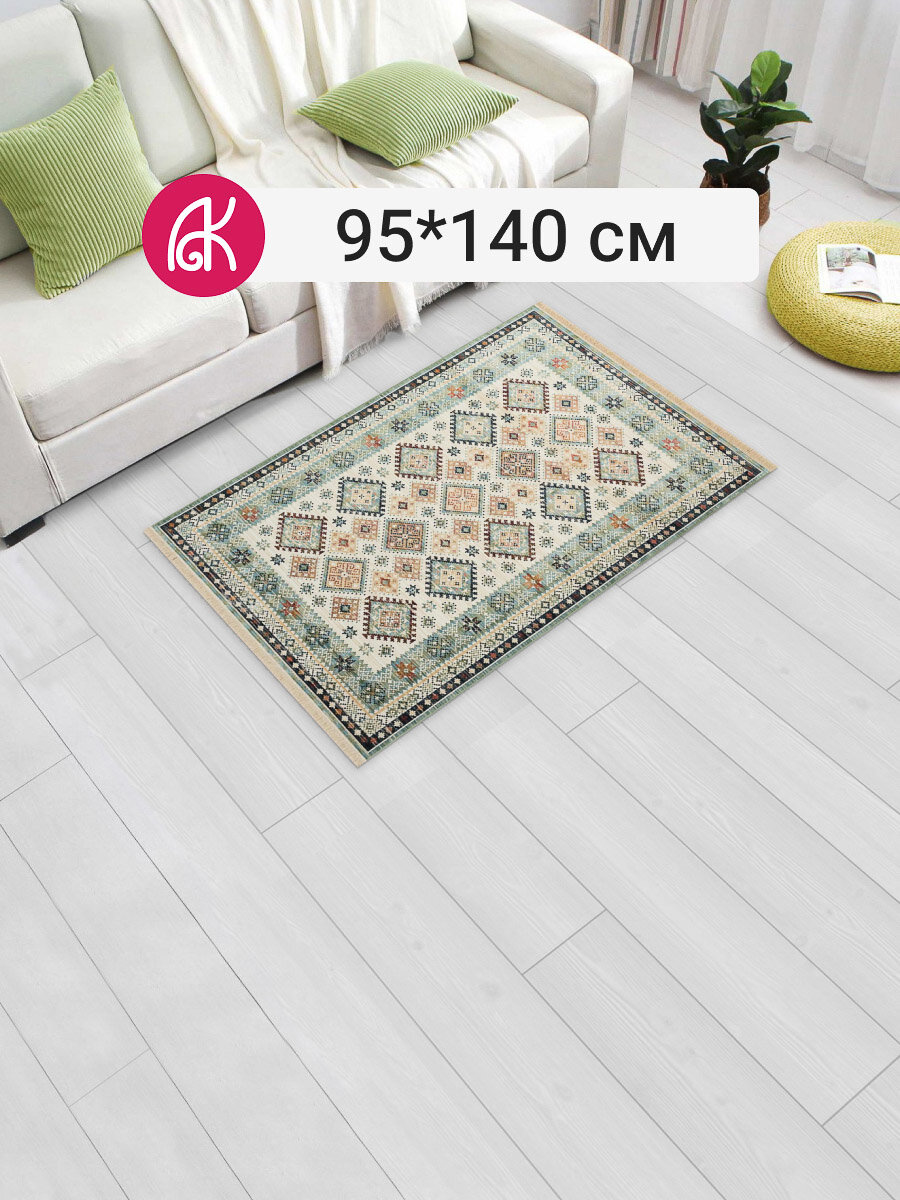 Бельгийский ковер из вискозы 95*140 см Grazia RG2019-R90