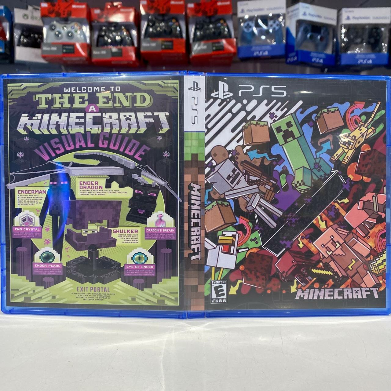 Эксклюзивная обложка PS5 для Minecraft №26