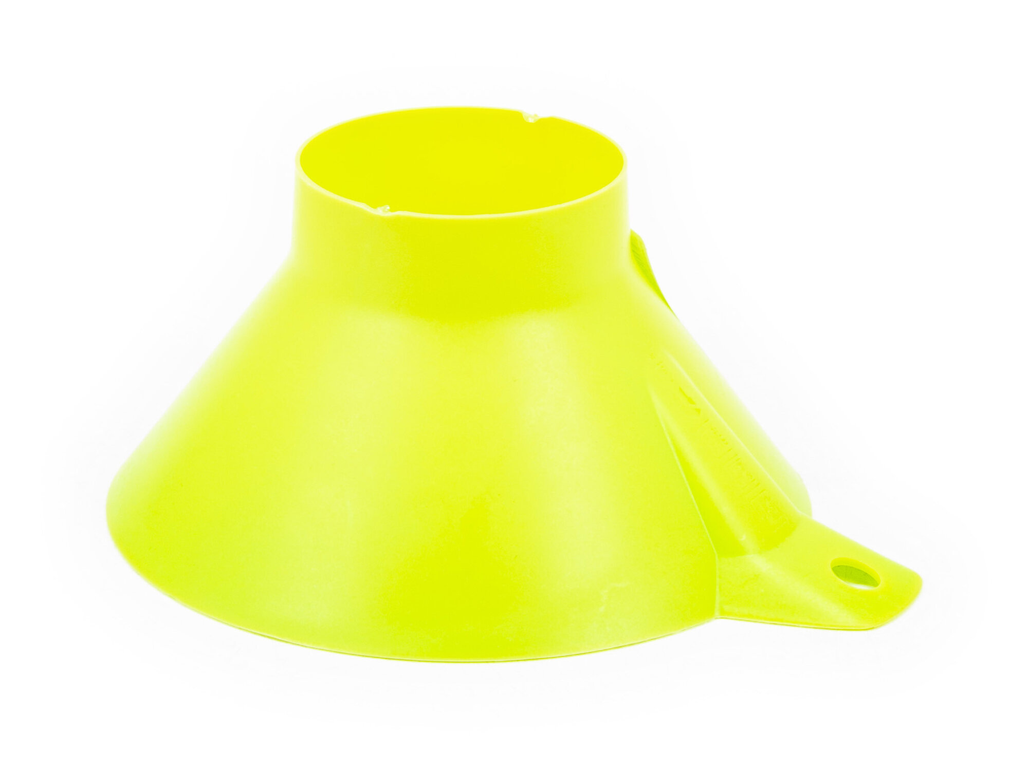 Воронка кухонная Полимербыт ПБ284 пластик, желтый, 170х145х75мм / аксессуары для кухни