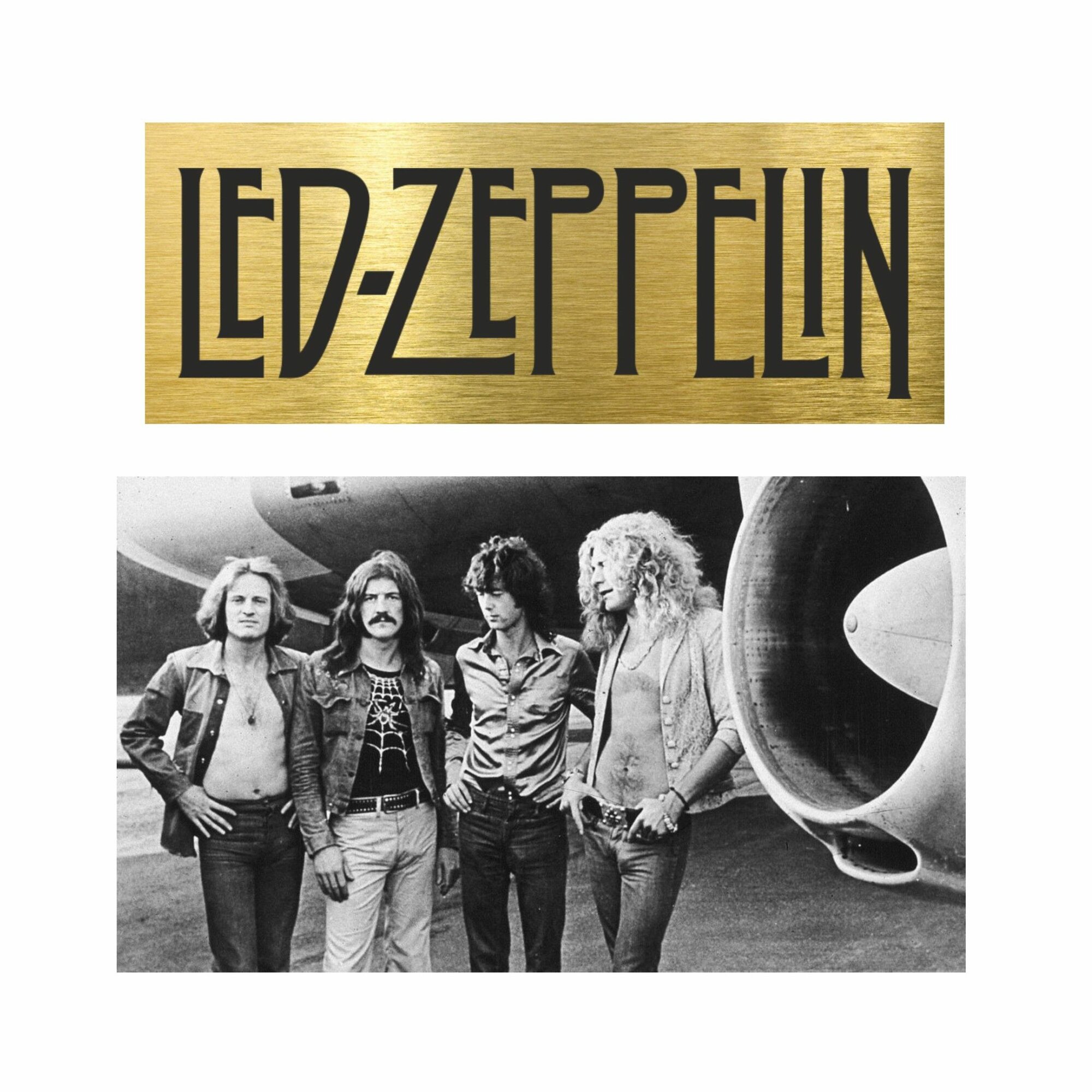Золотой диск Led Zeppelin IV — фото 1