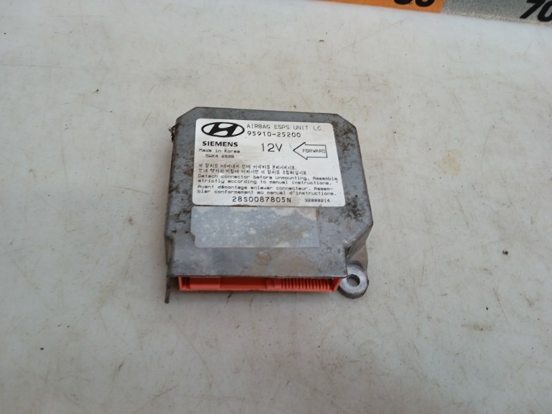 Б/У блок SRS, аир баг, Хендай Акцент Tagaz/Тагаз Блок управления AIR BAG Hyundai Accent 2000 2 341231 Hyundai-KIA арт. 9591...