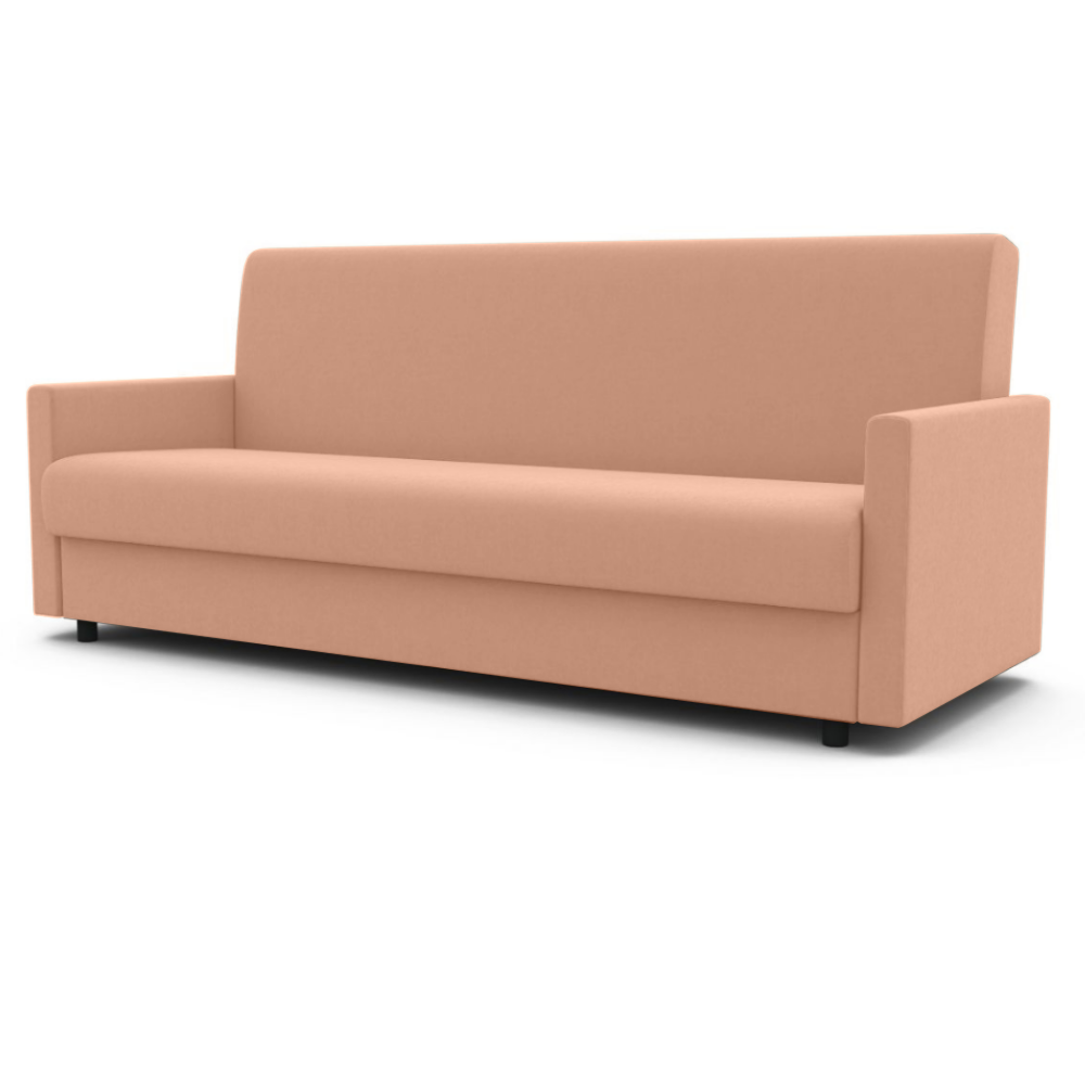 Диван-кровать Книжка Стандарт + фокус- мебельная фабрика 209х81х90 см розовый антик