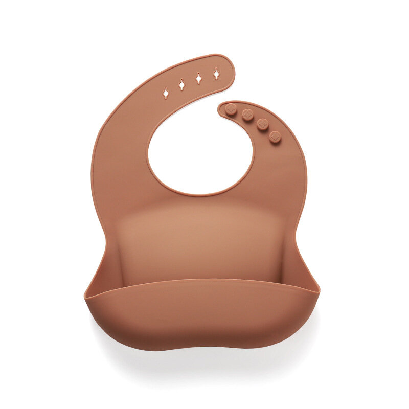 Силиконовый детский слюнявчик оптом, полотенце для еды, слюнявчик для мамы и ребенка, однотонный водонепроницаемый слюнявчик для кормления