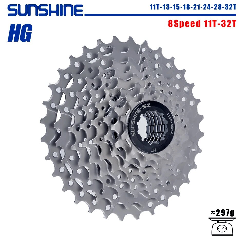 Кассета SUNSHINE HG 8 Speed 11-32T
