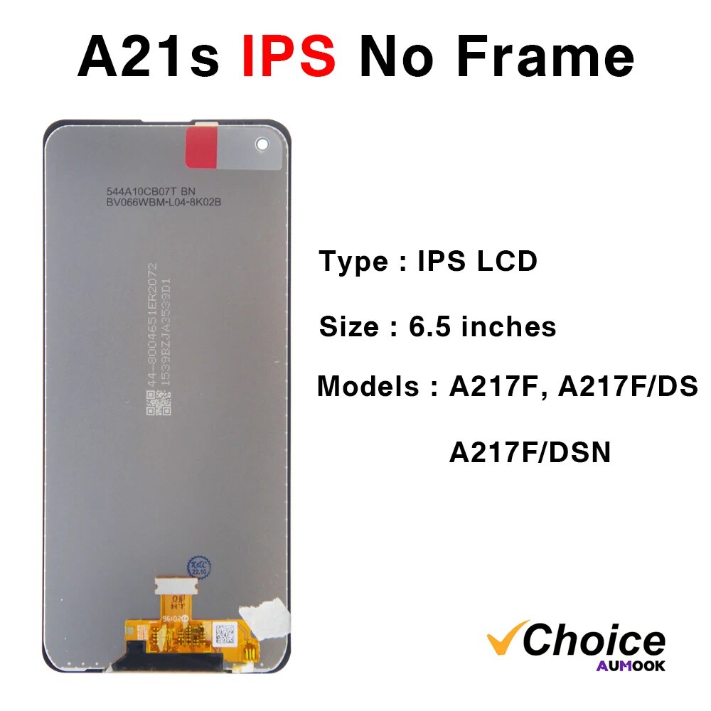 Для Samsung A21s ЖК-дисплей с сенсорным экраном Digiziter в сборе pantalla для Samsung A217 с рамкой ЖК-дисплей No Frame