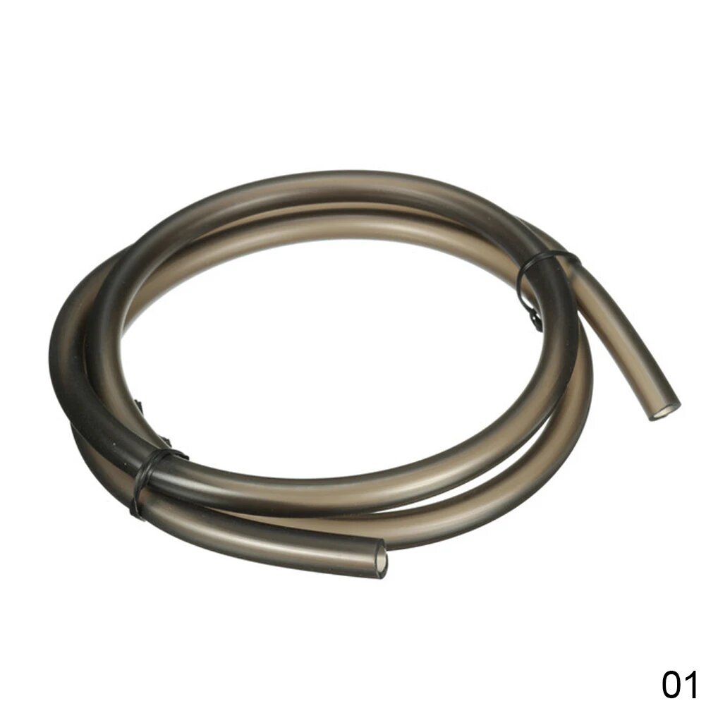 Цветной топливный шланг для мотоцикла, термостойкая резиновая трубка для питбайка, мотоцикла, черный