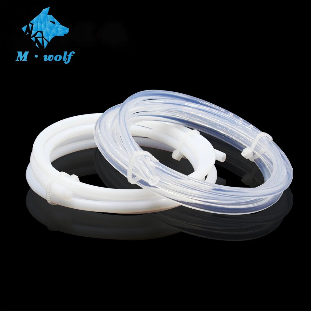Трубка птфэ M·WOLF 3x4 clear 1 м для 3D-принтера