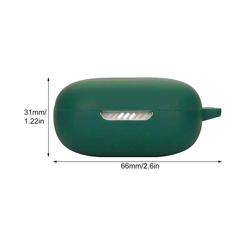 Чехол для наушников JBL WAVE FLEX из силикона Dark Green