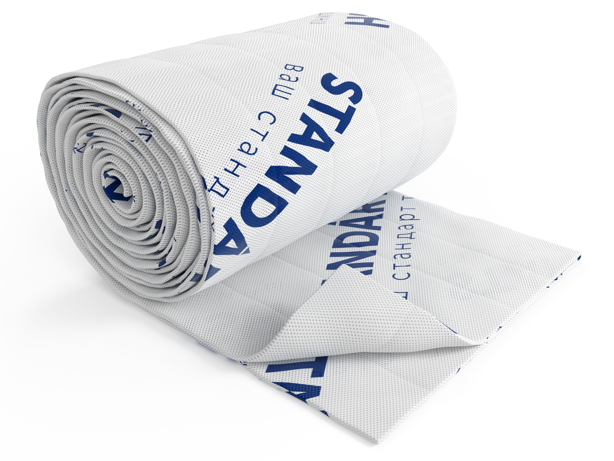 Полотно звукоизоляционное, Standartish EKO MAT, белый, 15 м2, толщина 15 мм. для потолка, стен и полов