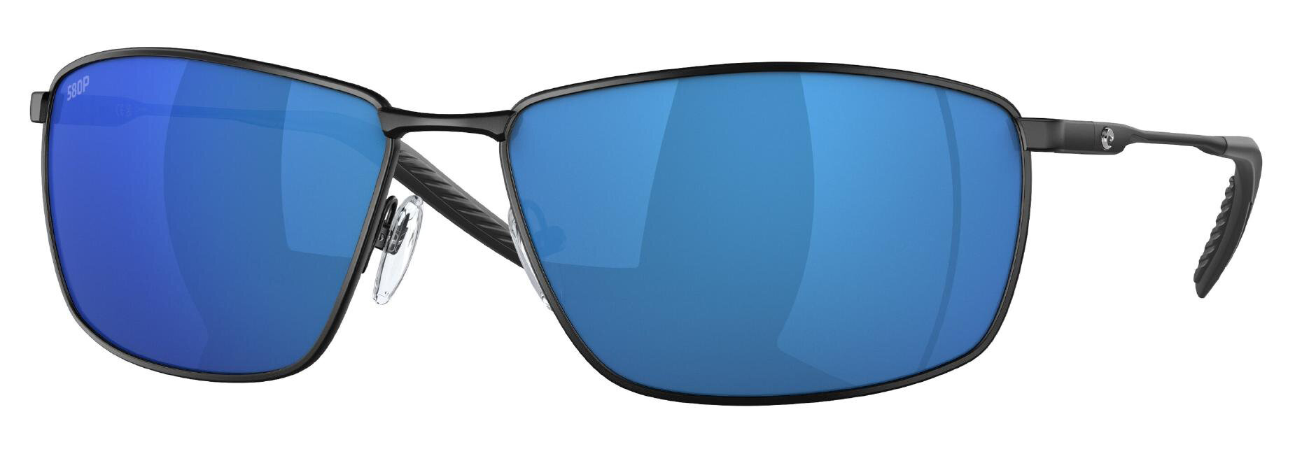 Costa Del Mar Поляризационные очки Costa Del Mar Turret 580 P Matte Black Blue Mirror