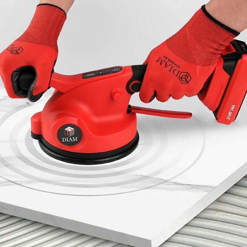 Виброприсоска для укладки плитки "DIAM EX-21V"