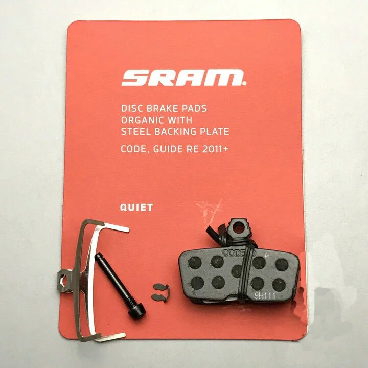 Тормозные колодки SRAM CODE, GUIDE RE 2011+, органические QUEIT