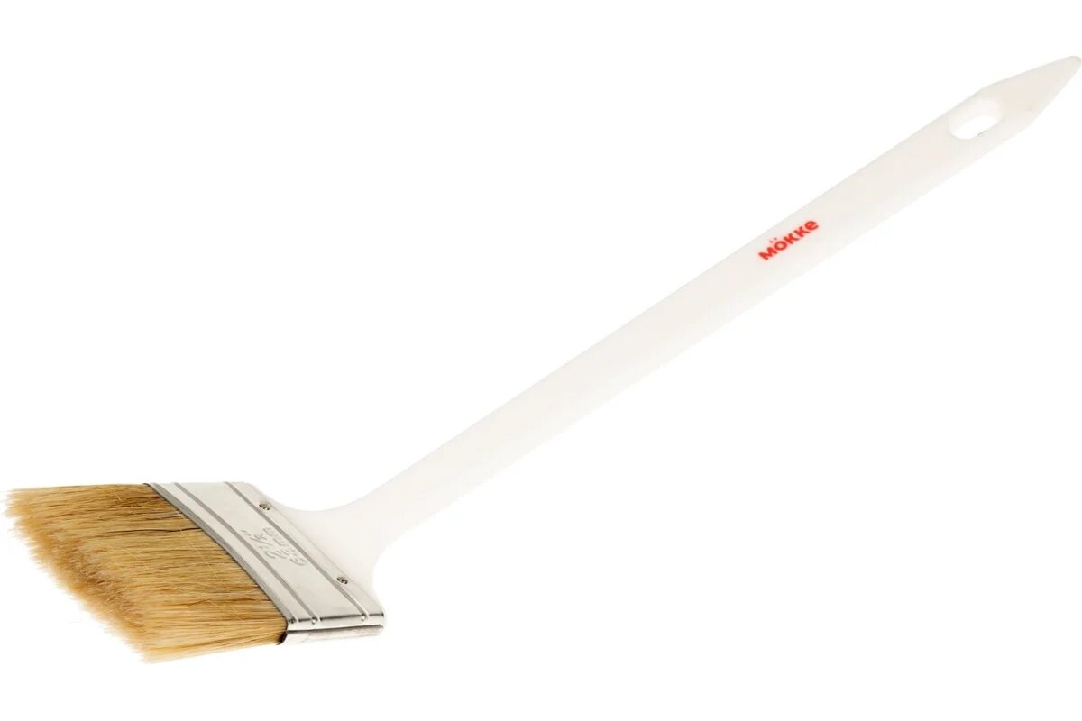 MÖKKE mokke кисть для радиаторов 50 мм с пластиковой ручкой из натуральной щетины 8528