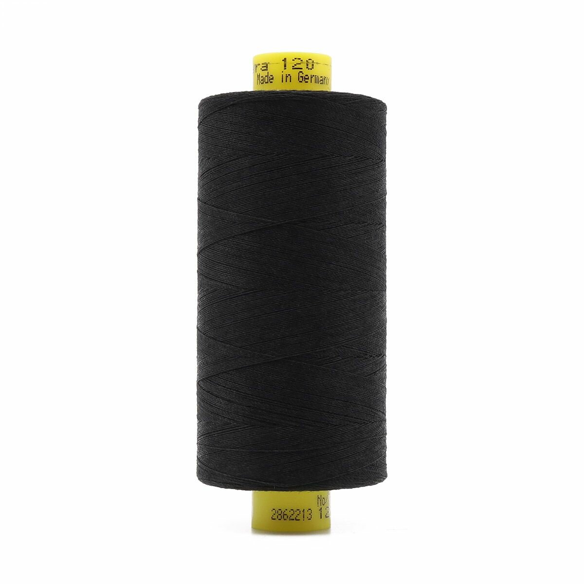 700207 Нить Mara 120/1000 м универсальная, 100% полиэстер Gutermann (000 черный)