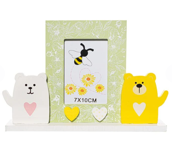 Фоторамка With Love "Люблю", деревянная, стеклянная вставка, 24x17см