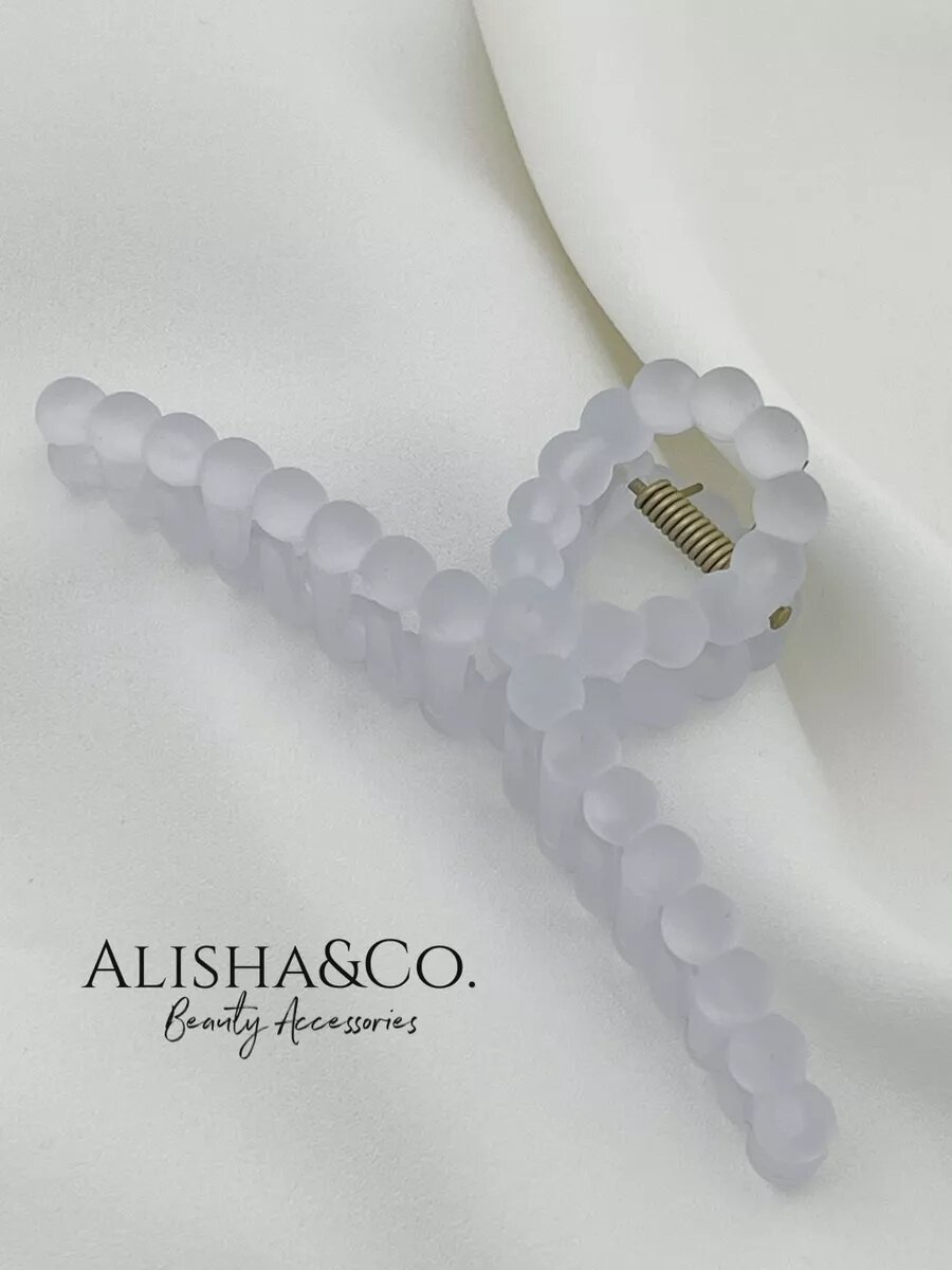 Аксессуар для волос Заколка Крабик средний Moon Bubble