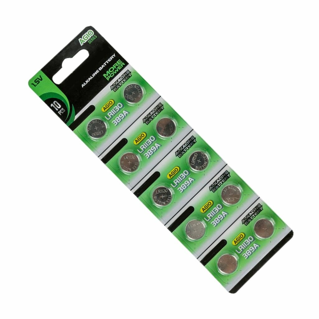 Батарея, Новая модель AG10/LR1130 пульт дистанционного управления 1.55V кнопочная батарея, 10 штук