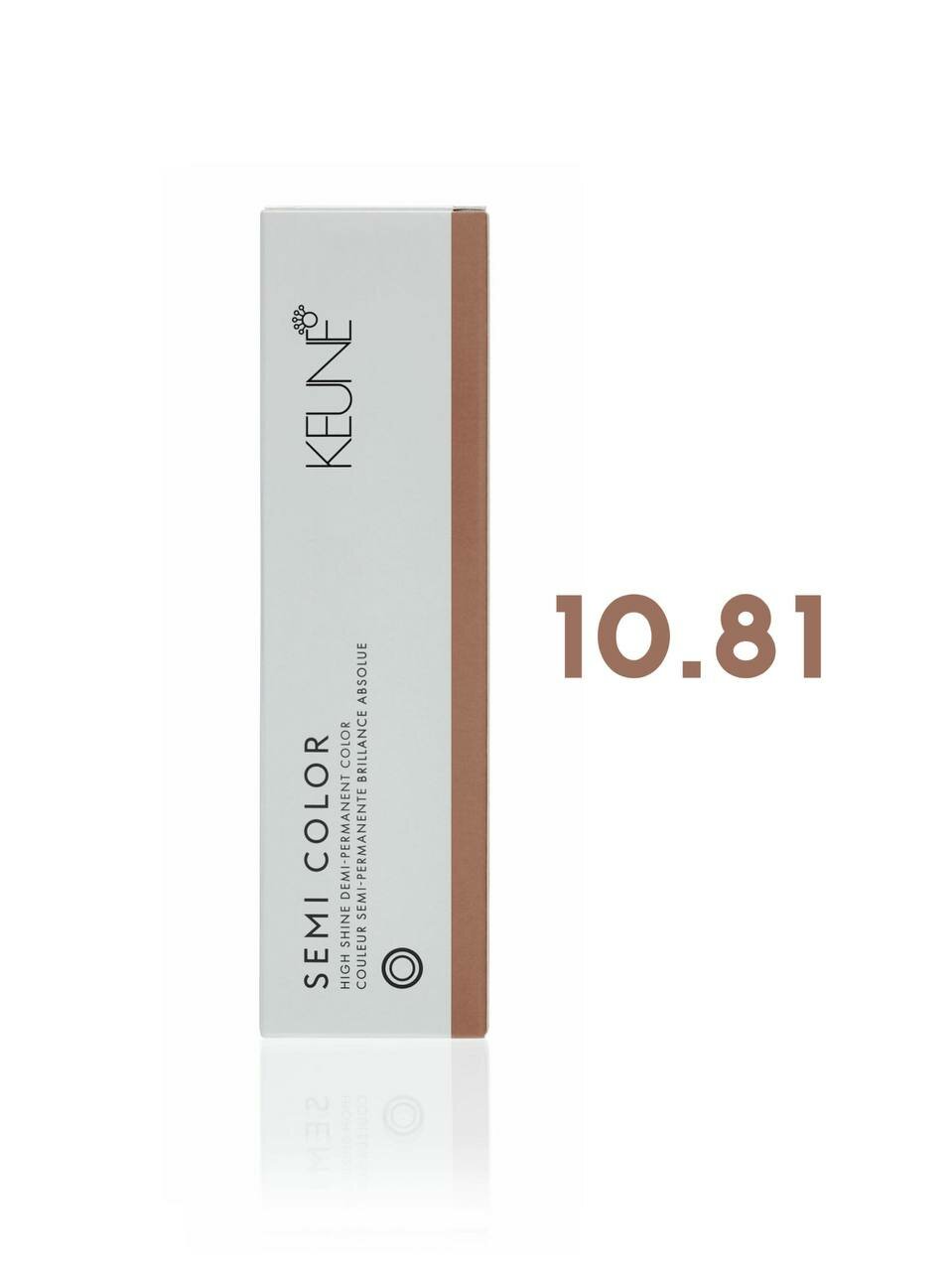 Keune Semi Color 10.81 - Полуперманентная краска для волос супер светлый блондин бариста 60 мл