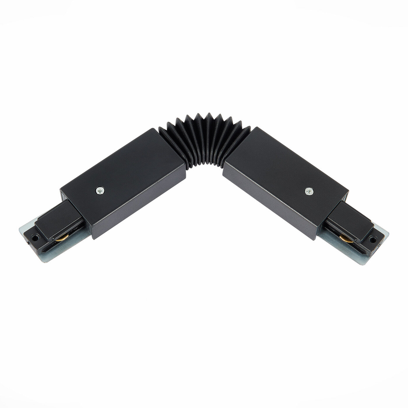 Коннектор гибкий ST LUCE цвет черный Однофазная трековая система BASE , ST002.409.00