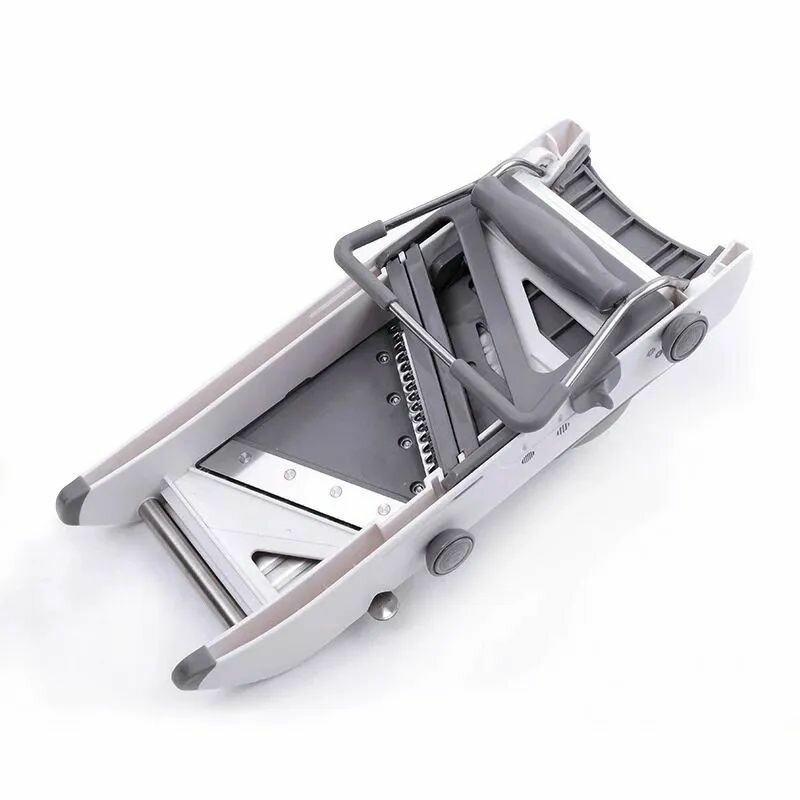 Китайские пользователи рекомендуют-Овощерезка, терка, измельчитель Многофункциональная Мандолина ручная овощерезка/терка/измельчитель из нержавеющей стали Топ продаж