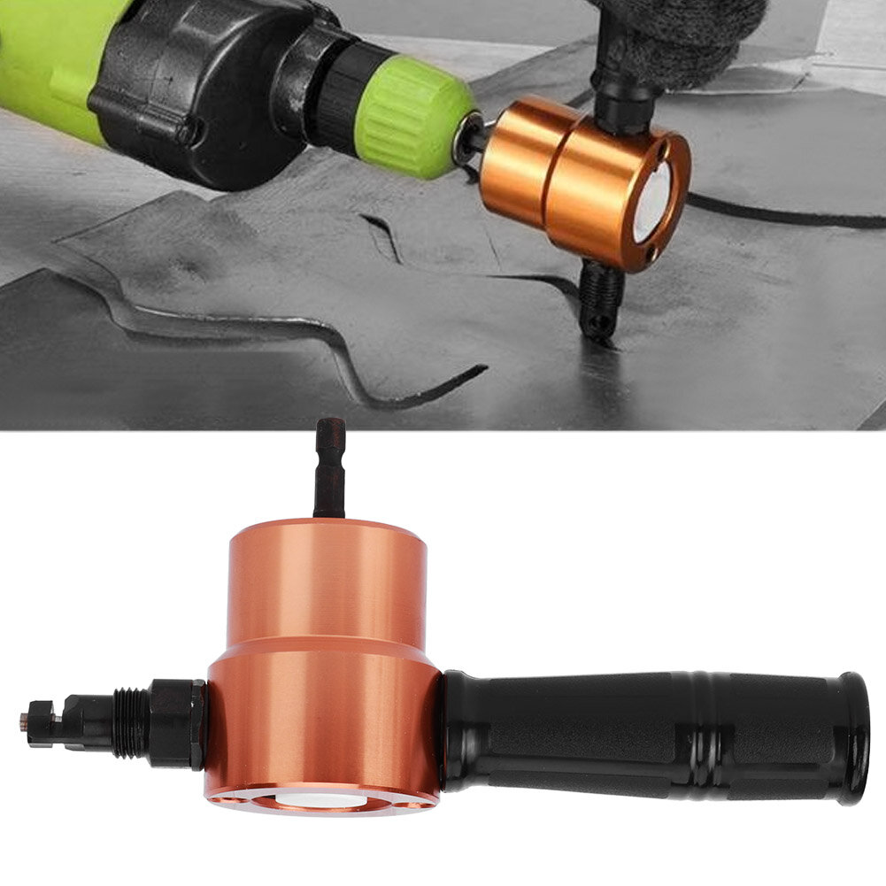 Двойной резак для листового металла, вырубное сверло, режущий инструмент, аксессуар для электрической дрели