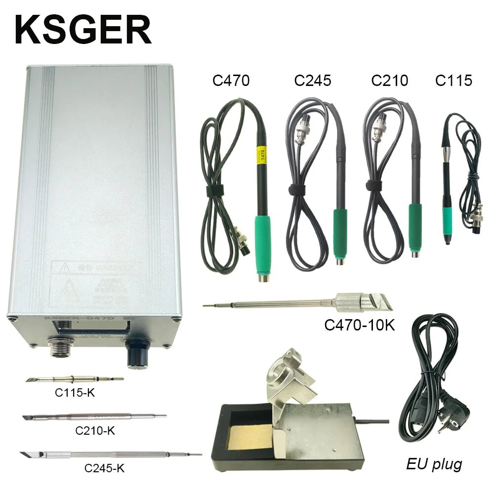 Паяльная станция KSGER C470 C245 C210 C115 Set 2