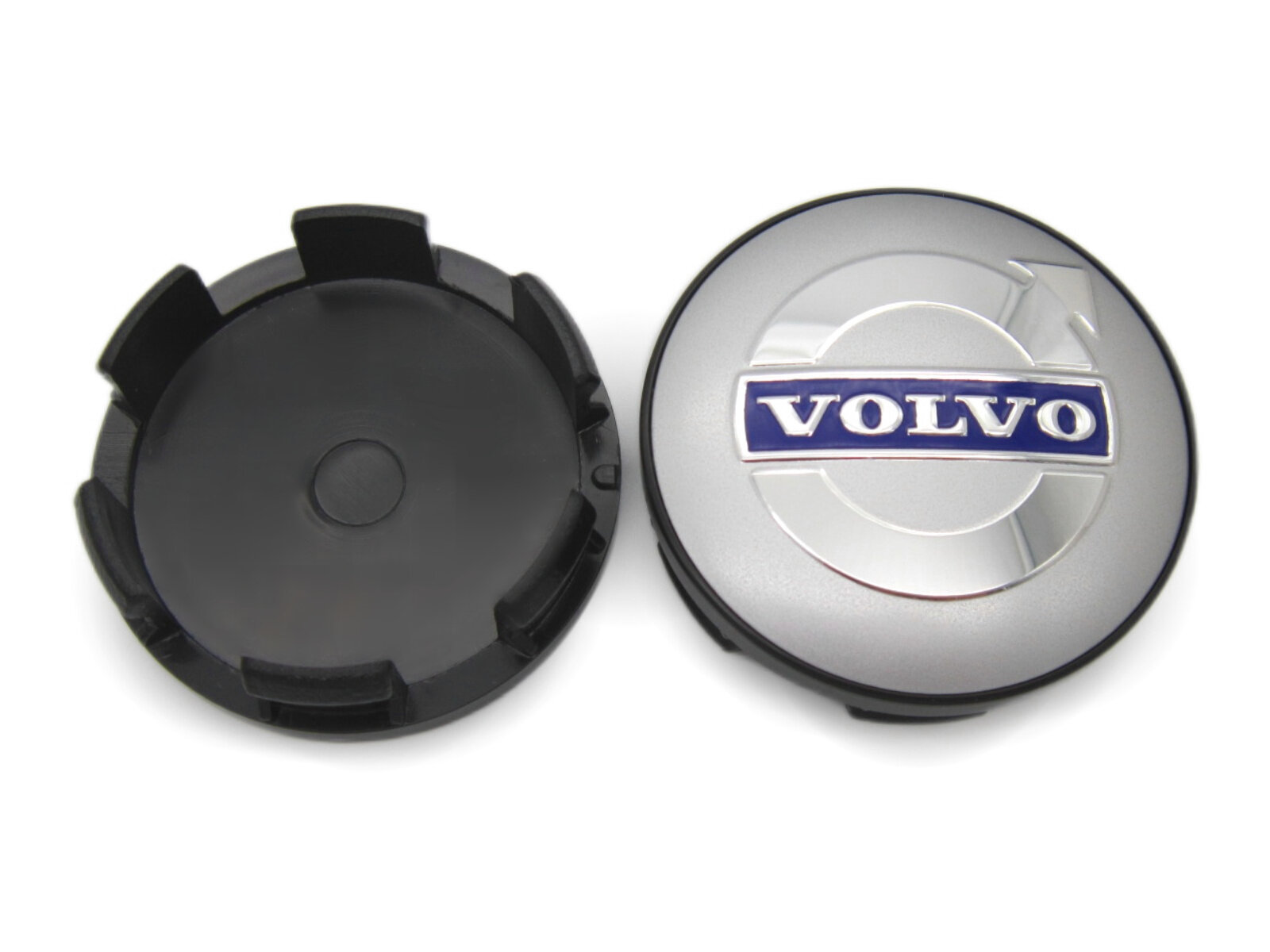 Колпачок, заглушка для литого диска СКАД Вольво, 56/51/12 мм, 1 шт.