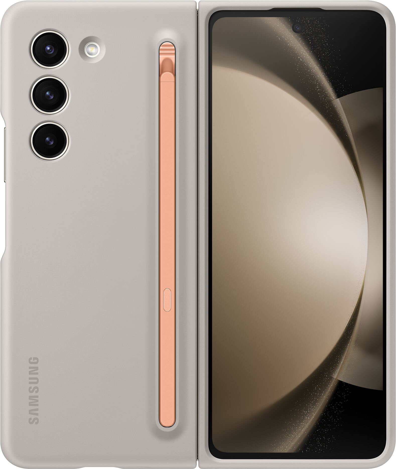 Чехол (клип-кейс) Samsung для Samsung Galaxy Z Fold5 Slim S Pen Case Q5