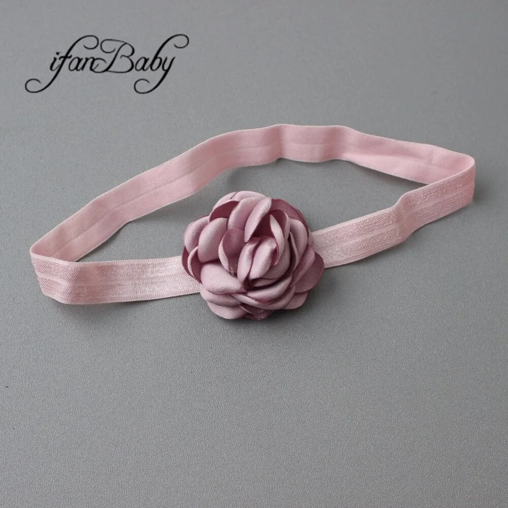 IfanBaby детская нейлоновая повязка на голову с цветком 21